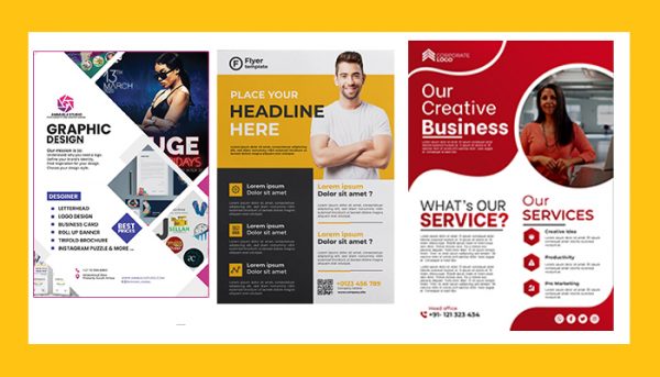 Flyer Design - website development services and training in mumbai malad